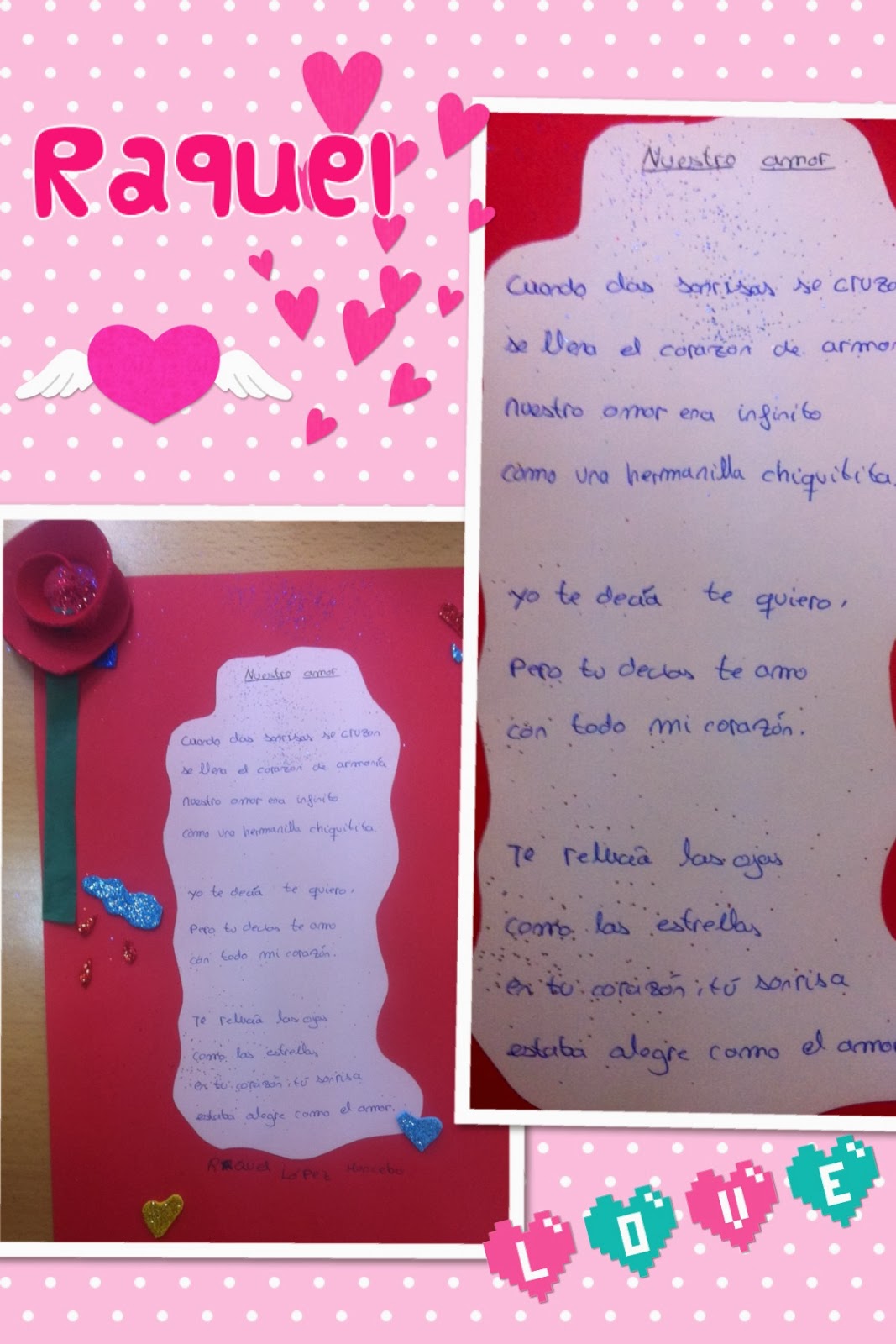 Los Pequeños Cambucos: Poemas de SAN VALENTÍN
